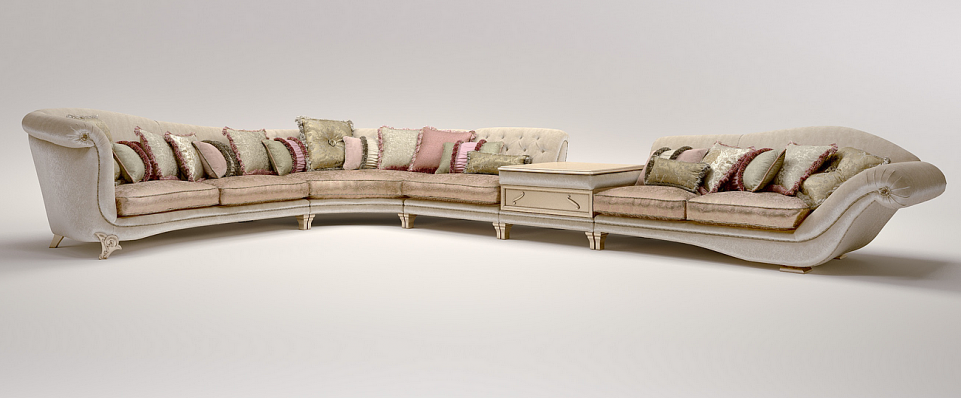 Диван Da Vinci modular Bruno Zampa купить в Москве | Cалон IDCollection.